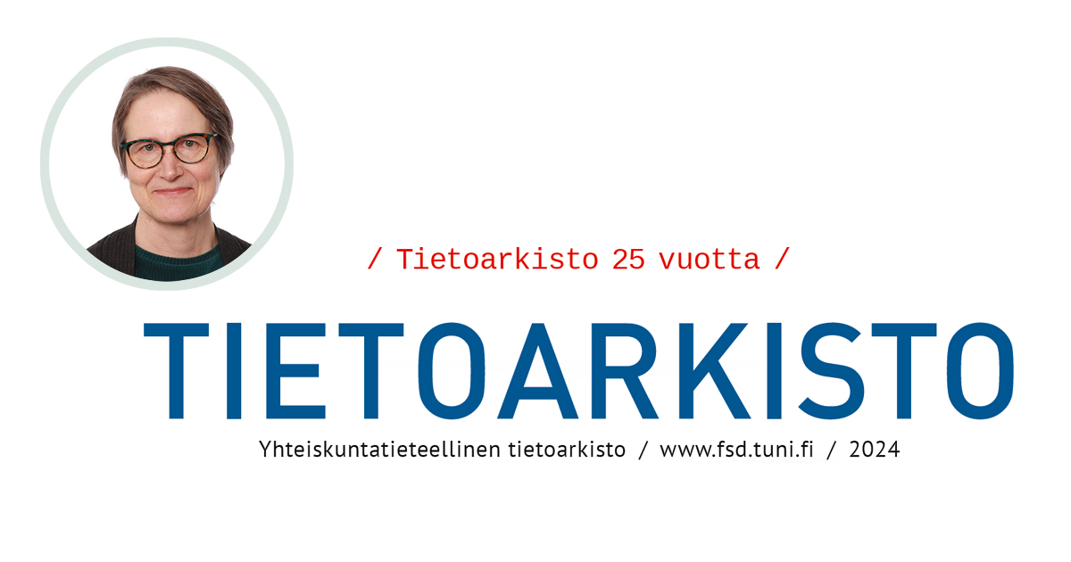 Editorial: A Quarter of a Century of FSD and Data Archving in Finland ...